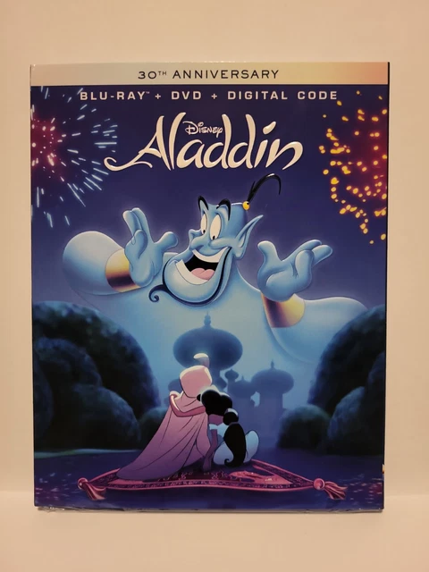 30TH ANNIVERSARY DISNEY'S Aladdin Blu-ray+Dvd+Digital Code £14.49 ...