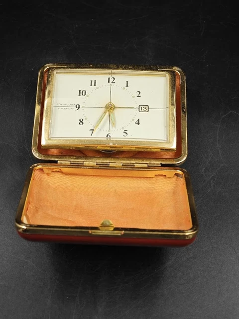 VINTAGE TOKYO CLOCK Travel Alarm - Untested, Shows Use £21.59 - PicClick UK