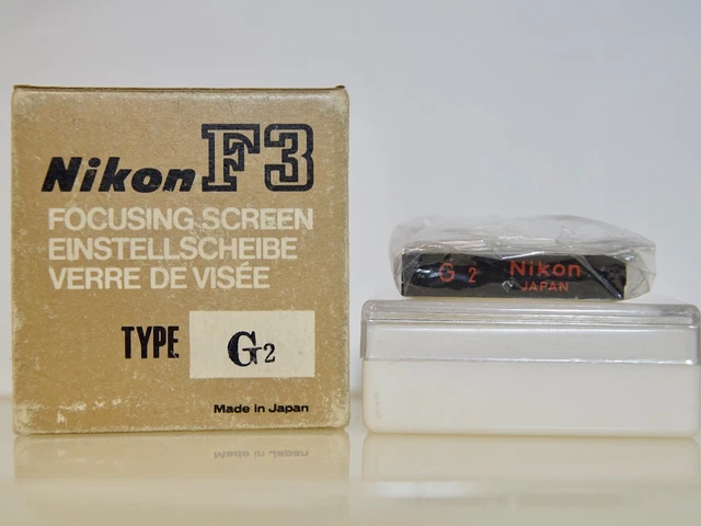 NIKON F3 FOCUSING screen type G2, NOS $85.00 - PicClick CA