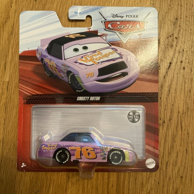 MATTEL DISNEY PIXAR Cars Vinyl Toupee Crusty Rotor #76 Diecast 1:55 ...