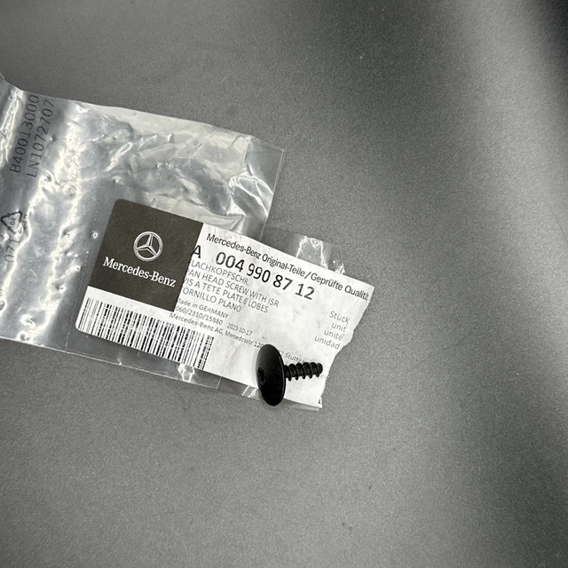 ORIGINAL MERCEDES SCHRAUBE x5 906 W447 W639 0049908712 EUR 1,00 ...