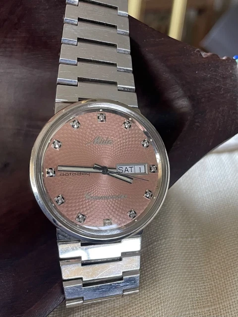 VINTAGE RARE MIDO Ocean Star Commander Swiss Watch datoday Automatic ...