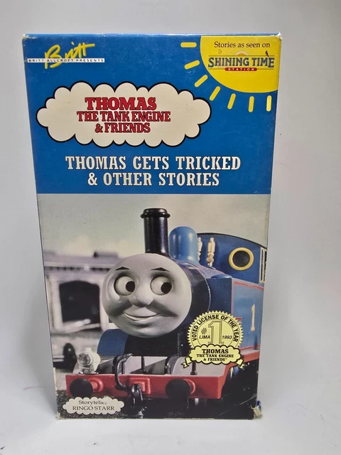 THOMAS THE TANK Engine Friends - Thomas Gets Tricked (VHS, 1992) £9.34 - PicClick UK