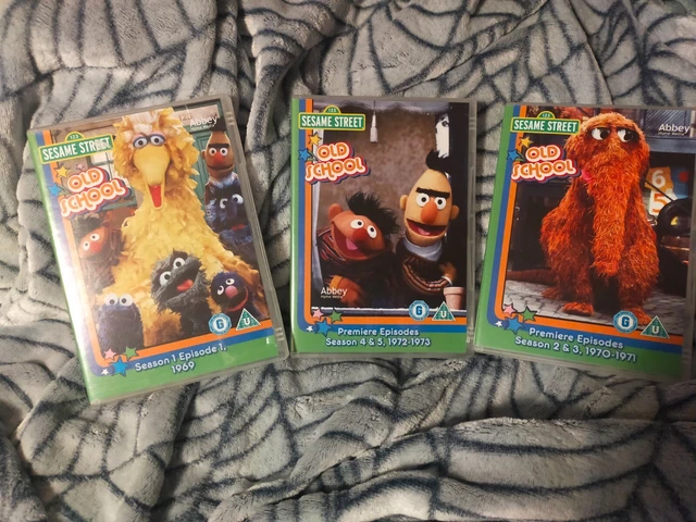 SESAME STREET OLD School Dvd Bundle 1969/70/71/72/73 £15.99 - PicClick UK