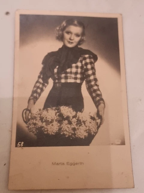 POSTCARD. ACTOR ACTRESS. Marta Eggerth. 1930s. Vintage £5.28 - PicClick UK