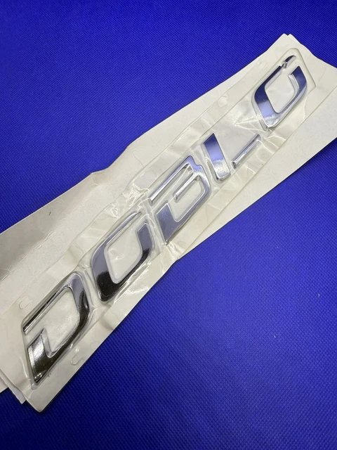 LOGO EMBLÈME BADGE Lettrage FIAT DOBLO ORIGINAL 0052052874 Neuf EUR 49,90 - PicClick FR