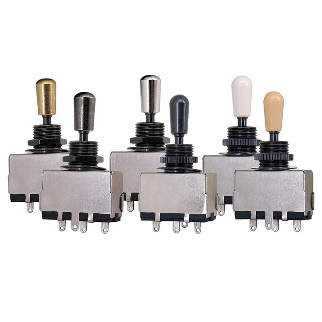 PREMIUM COPPER GUITAR 3 Way Toggle Switch Pickup Selector Knob ...