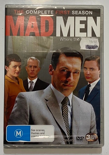 MAD MEN SEASON 1 2 3 4 5 6 DVD TV Show Historical Fiction Drama Region ...