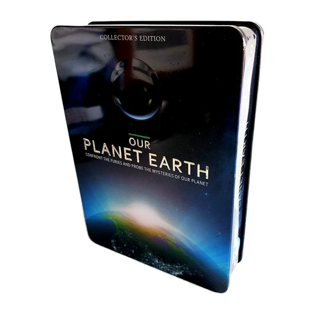 OUR PLANET EARTH DVD 2009 5-Disc Gift Set Collector's Edition + Tin ...