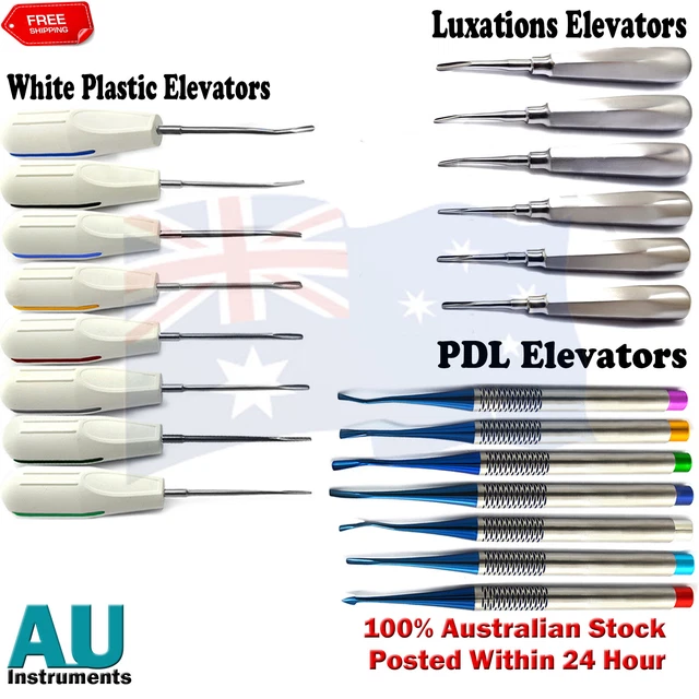 LUXATION PERIODONTAL LIGAMENT PDL Oral Surgery Root Canal Elevators $68 ...