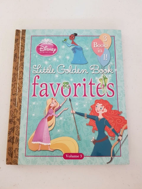 LITTLE GOLDEN STORYBOOK Book - Disney Princess Favorites Volume 3 2014 ...