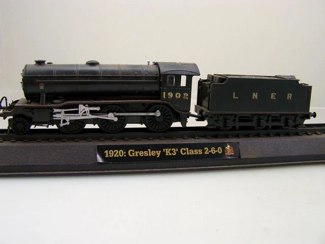 1920 LNER GRESLEY K3 class 2-6-0 static locomotive HO OO scale display ...