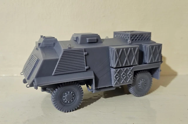 BRITISH ARMY SAXON APC vehicle model resin 3D printed various scales £ ...