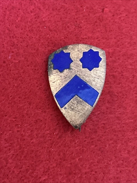 WW2 US ARMY 2Nd Cavalry Division Unit Dui Crest Insignia Pin's Badge ...