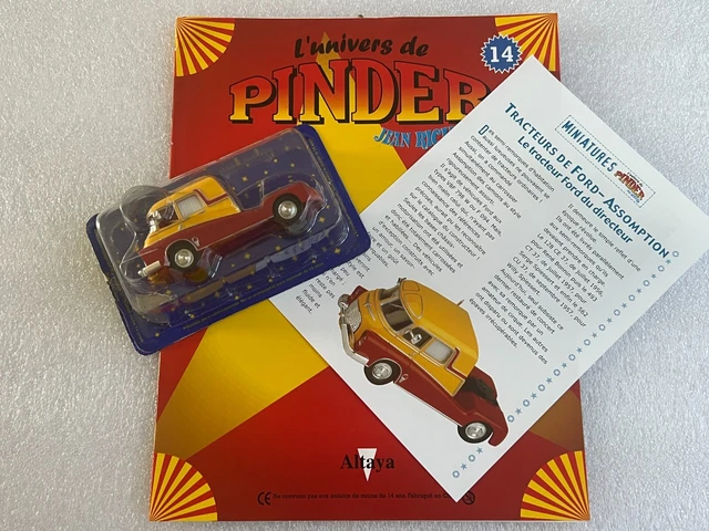 ALTAYA PINDER JEAN Richard n°14 Tracteur Ford directeur 1/64 Camion ...