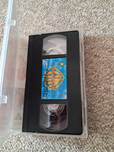 VHS TAPE WILLY wonka and the chocolate factory £1.17 - PicClick UK
