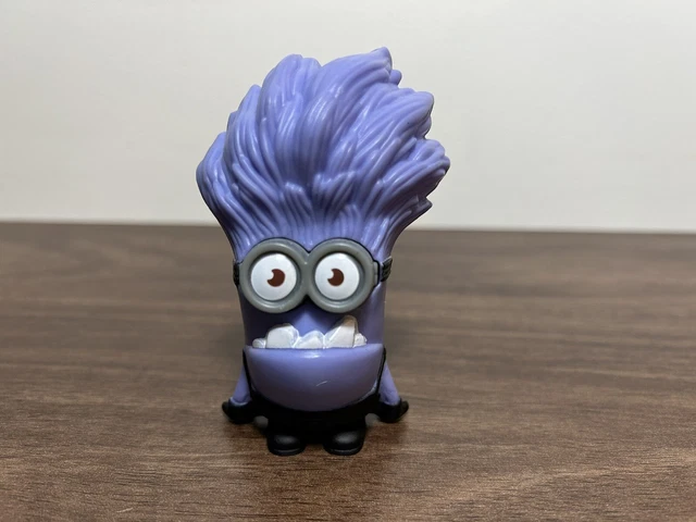 2013 MCDONALD'S DESPICABLE Me 2 Minion Purple Minion Giggling Universal ...