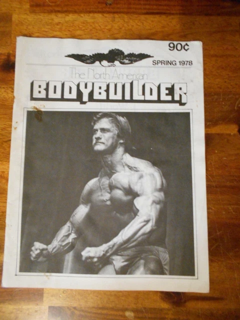 THE NORTH AMERICAN BODYBUILDER muscle magazine/booklet ROGER CALLARD ...