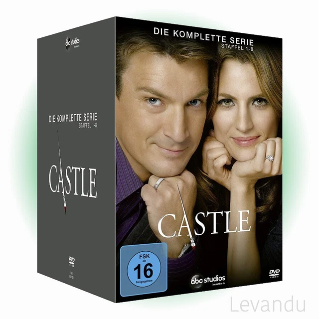 DVD-BOX CASTLE - DIE KOMPLETTE SERIE (Staffel / Season 1-8) - 45 DVD’s - NEU $119.80 - PicClick CA
