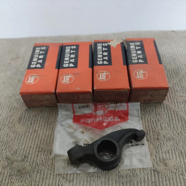 4 NOS GENUINE TOYOTA トヨタ VALVE ROCKER ARM No.2 COROLLA KE10 KE16 ...