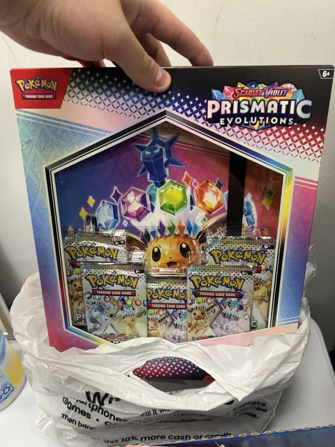 POKEMON TCG SCARLET Violet Prismatic Evolutions Binder Collection - New, Sealed $78.65 - PicClick CA