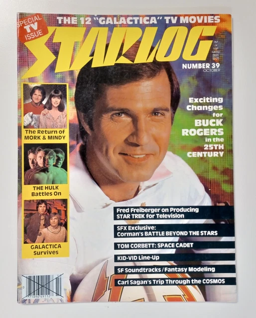 STARLOG MAGAZINE #39, October 1980, Buck Rogers Cover £7.07 - PicClick UK