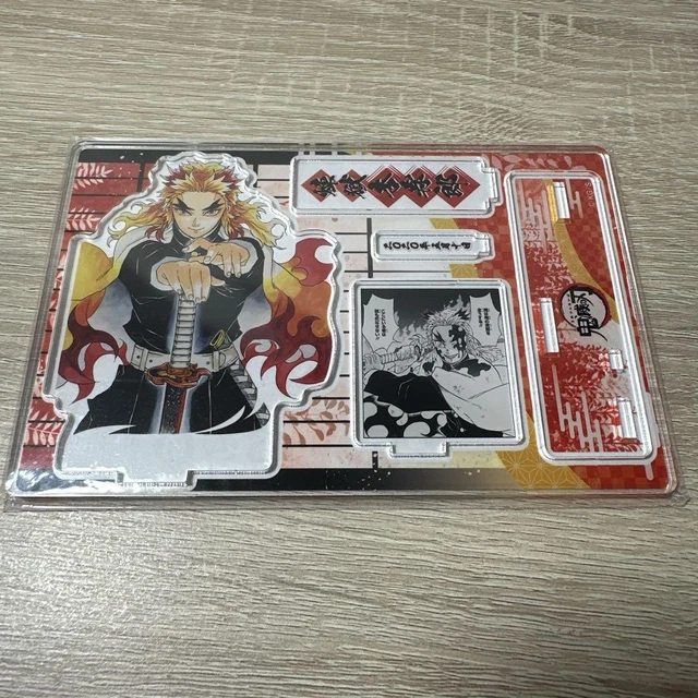 DEMON SLAYER RENGOKU Kyojuro Famous Scene Diorama Compleanno Acrilico ...