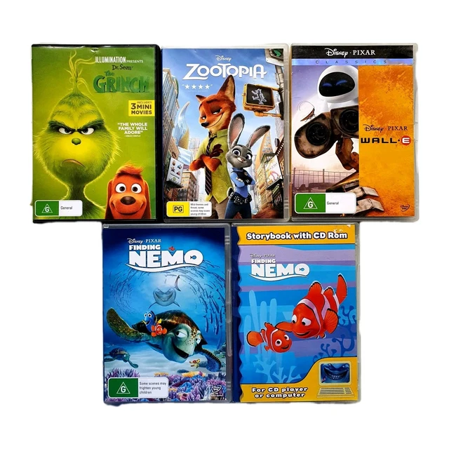 KID'S 4 X Movie Bundle DVD 4 x Family Animation Films + PC Storybook ...
