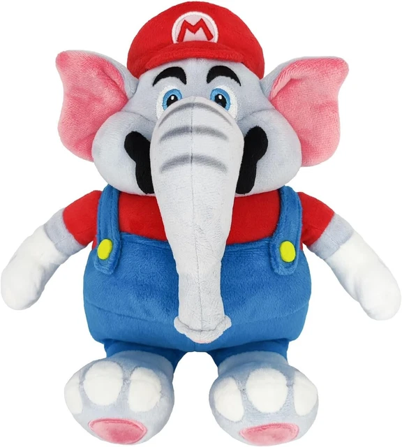 SUPER MARIO BROS. Wonder Plush: SMW01 Elephant Mario Toy PSL £36.58 ...