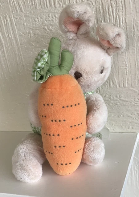 IKEA SOFT TOY Rabbit Holding Carrot By Minnen Kanin £3.75 - PicClick UK