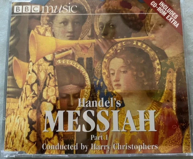 HANDEL'S MESSIAH PART 1 CD 1993 BBC Music Classical-DISC Only/NO CASE ...