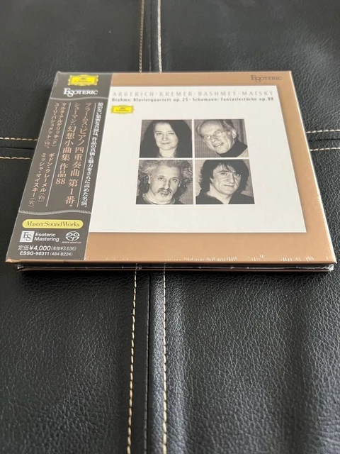 ESOTERIC SACD ESSG-90311 Brahms Piano Quartet Argerich Kremer Bashmet ...