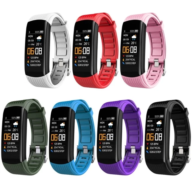 C5 FITNESS HEART Rate Calorie Pedometer Step Counter EUR 17,35 ...