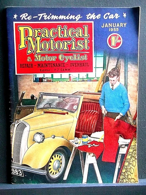 PRACTICAL MOTORIST & MOTOR CYCLIST Magazine - January 1955 EUR 5,52 ...
