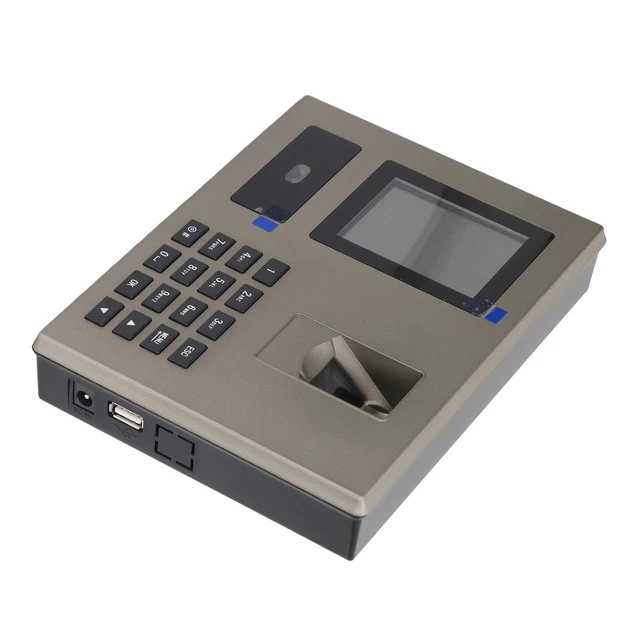 EMPLOYEE ATTENDANCE MACHINE Fingerprint Biometric Time Face Recognition ...