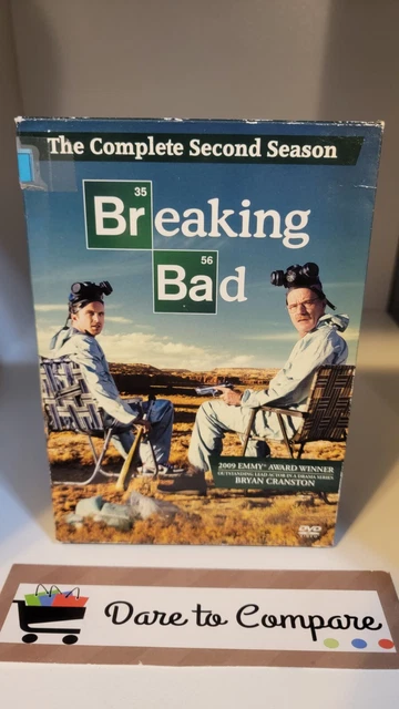 BREAKING BAD: THE Complete Second Season 2 (DVD, 2010, 4-Disc Set ...