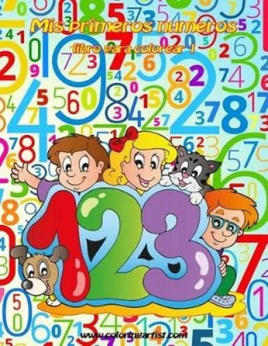 MIS PRIMEROS NUMEROS libro para colorear 1 (MIS Primeros Numeros ...