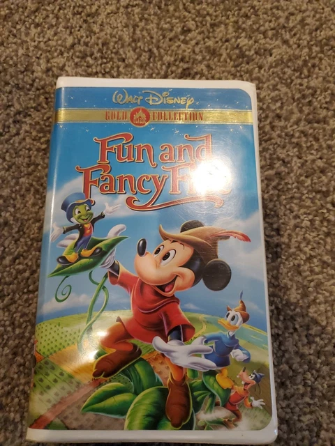 MICKEY MOUSE FUN and Fancy Free VHS Gold Collection £0.78 - PicClick UK