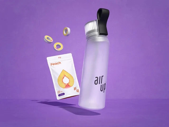 AIR UP CLASSIC Flasche, Pearl White, 650 ml + 3 Pods 🔥🔥 EUR 42,97 ...