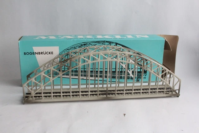 MARKLIN 7163 TABLIER de Pont métallique en arc HO (70598) EUR 59,00 ...
