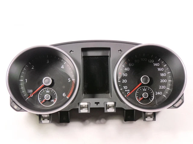 VW GOLF 6 VI instrument cluster 5K0920870C combination unit speedometer ...