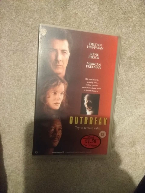 OUTBREAK VHS VIDEO first Release Issue Edition Big Box Cassette £2.99 ...