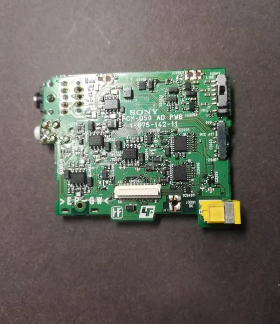 SONY DIGITAL VOICE Recorder PCM-D50 Well Main Board AD Board Circuit ...