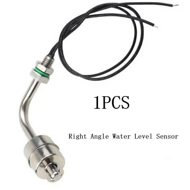 STAINLESS STEEL RIGHT Angle Water Level Sensor Float Switch Liquid Level Sw G0Q0 $19.93 ...