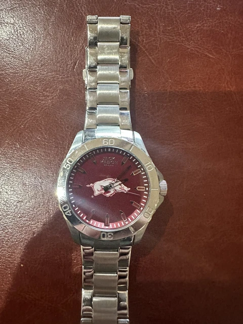 JACK MASON ARKANSAS Razorback Watch - (JMU-1010) $15.00 - PicClick