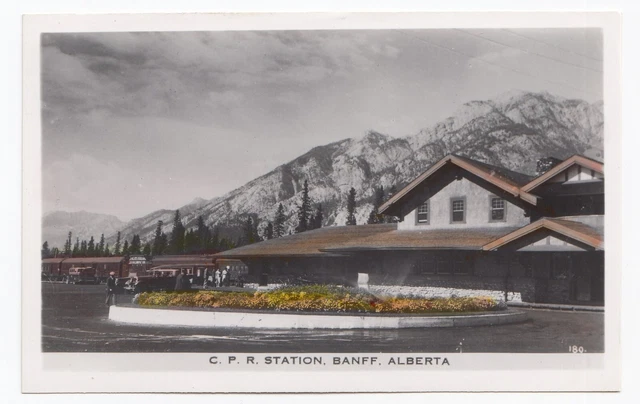 C.P.R. STATION DEPOT BANFF National Park Alberta Canada Gowen Sutton ...