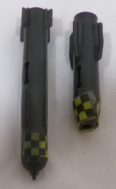 VINTAGE COBRA RATTLER GI Joe ARAH 2 Accesorio Lote Vehículo Bombas Gris ...