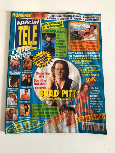 MAGAZINE REVUE SPECIAL TELE n° 69 + posters attachés vintage 96 EUR 3 ...