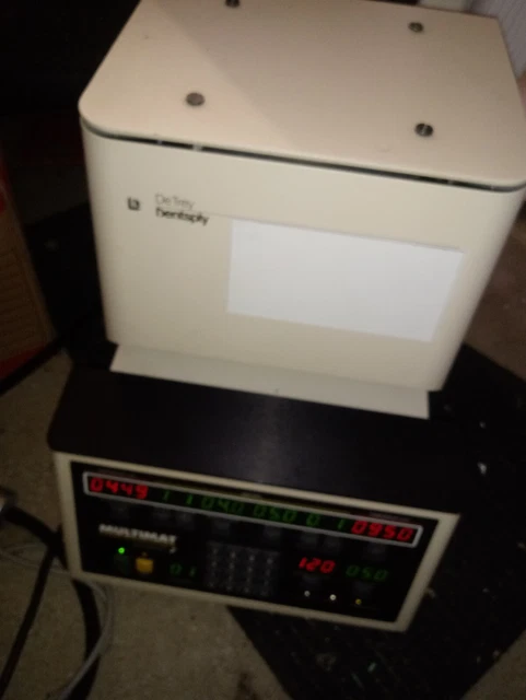 KERAMIKBRENNOFEN DENTSPLY MULTIMAT Mach II mit Vakuumpumpe EUR 390,00 ...