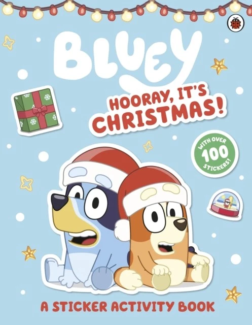 BLUEY HOORAY ITS Christmas Sticker Activity by Bluey PAPERBACK ...